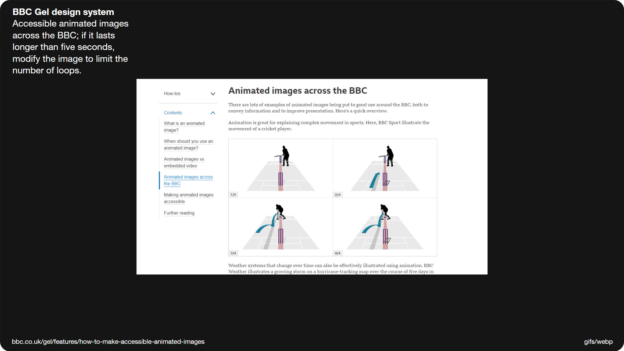 Basics of animated Gifs and WebP in email